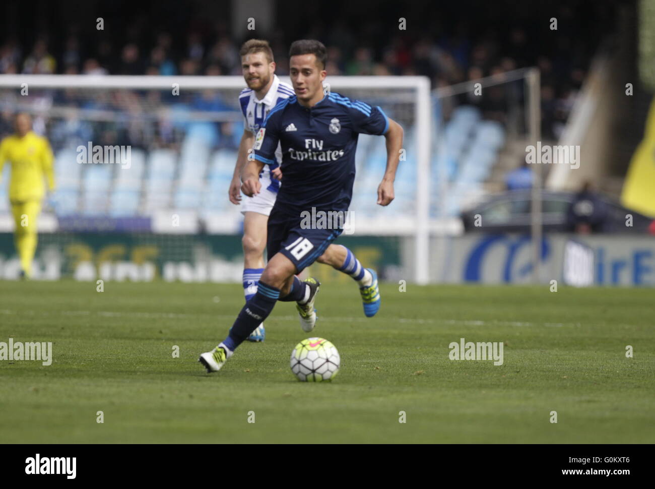Lucas Vasquez of Real Madrid during the La Liga match espagolde Real ...