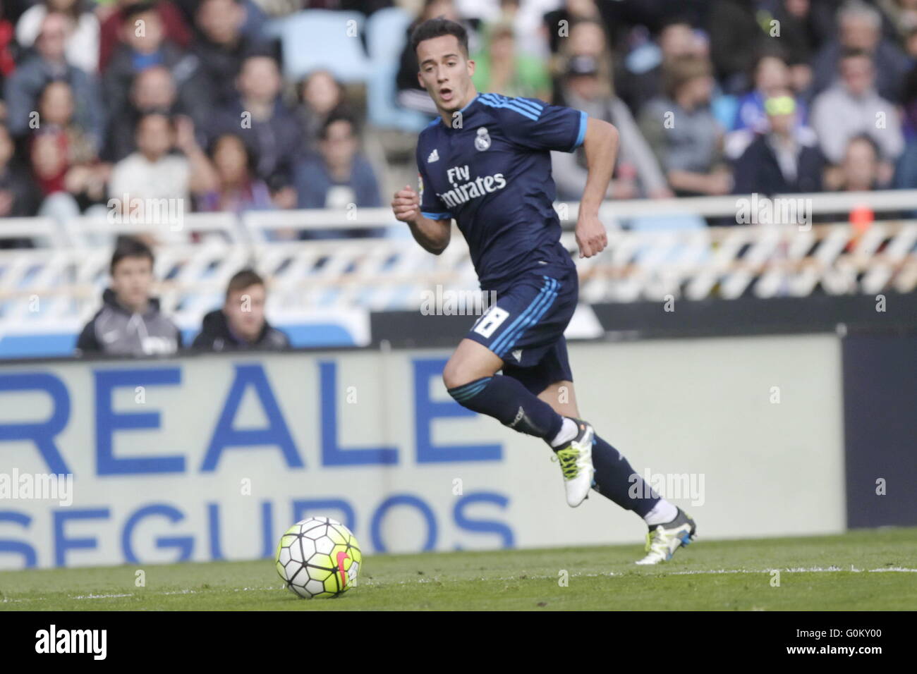 Lucas Vasquez of Real Madrid during the La Liga match espagolde Real ...