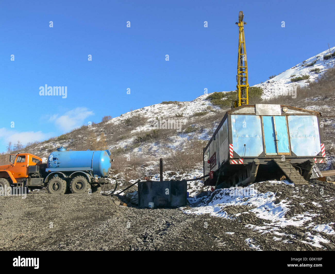 Core drilling gold exploration hi-res stock photography and images - Alamy