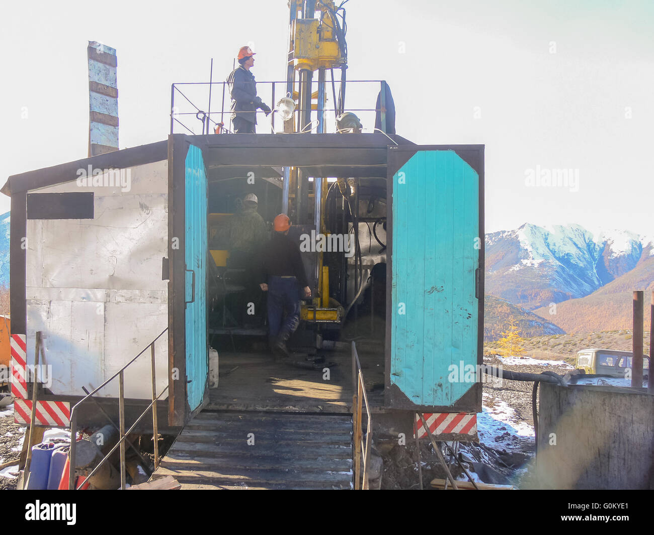 Core drilling gold exploration hi-res stock photography and images - Alamy