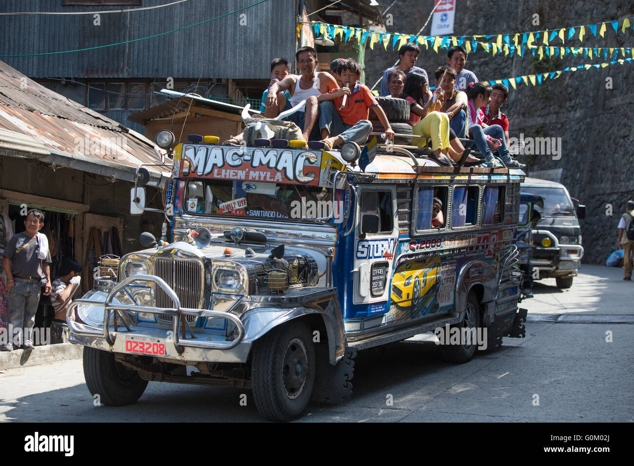 Philippines jeepney banaue luzon hi-res stock photography and images ...
