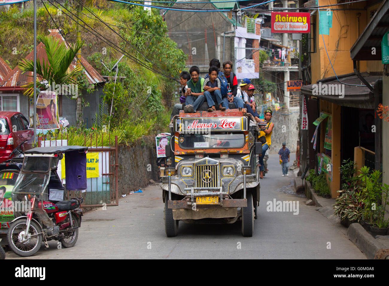 Philippine jeepney hi-res stock photography and images - Alamy