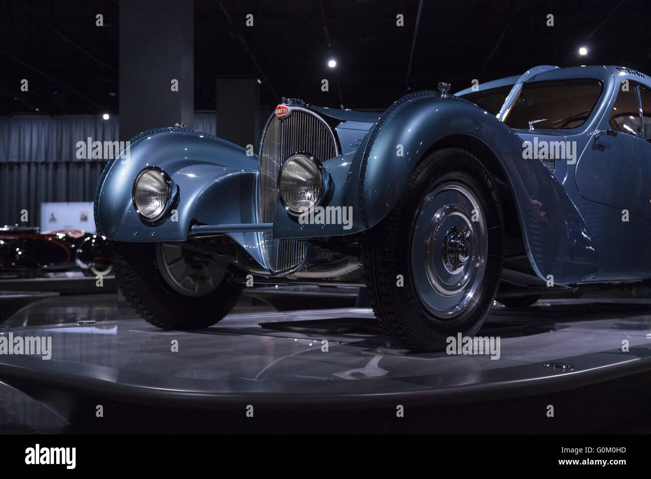 This 1936 Bugatti Type 57SC Atlantic is part of the collection of ...