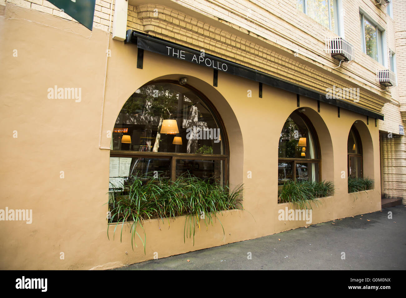 The Apollo Restaurant, Potts Point, Sydney, NSW, Australia Stock Photo ...