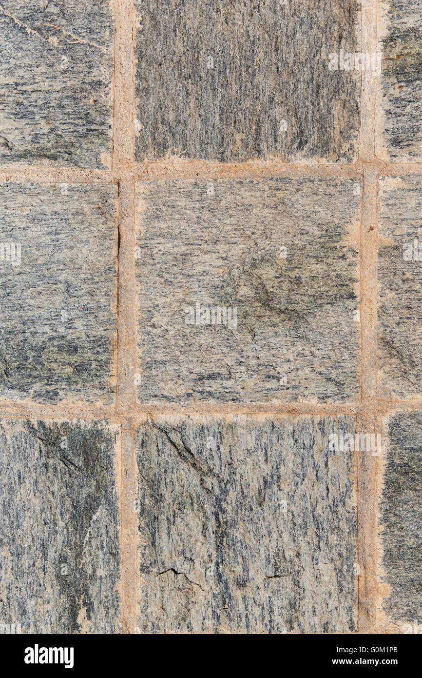 close up of paving stone or facade tile texture Stock Photo - Alamy