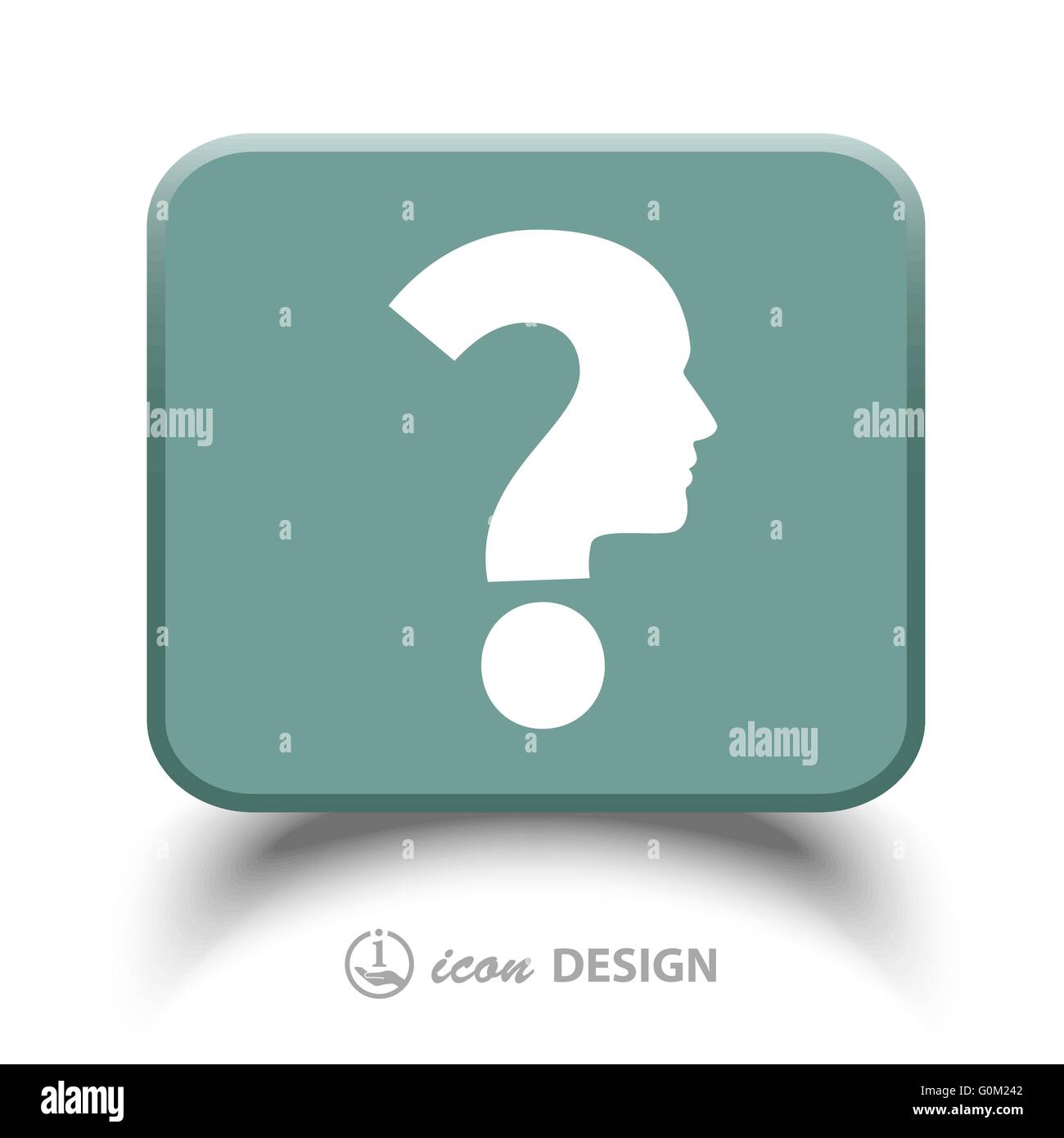 question mark and man icon Stock Vector Image & Art - Alamy