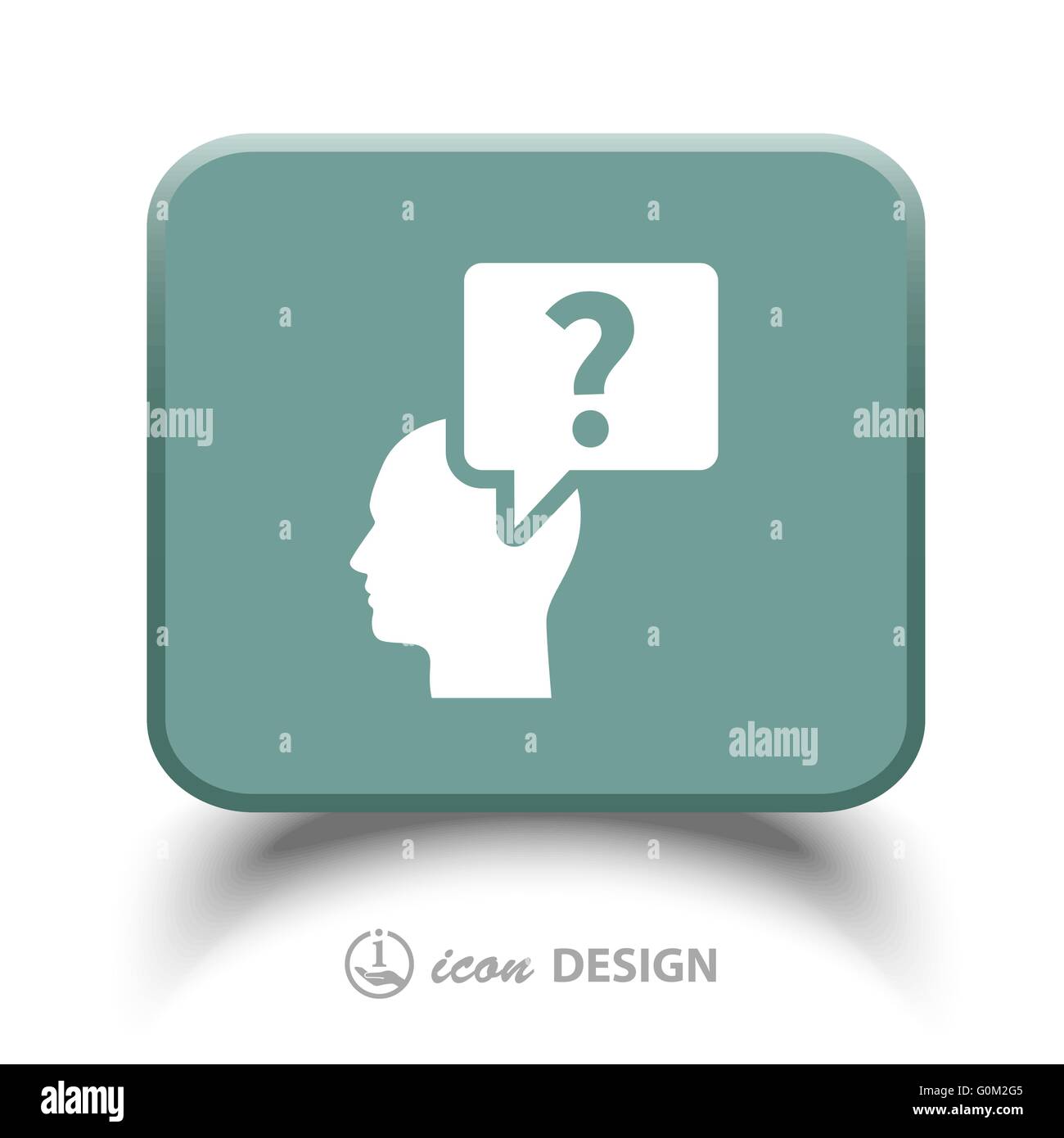question mark and man icon Stock Vector Image & Art - Alamy