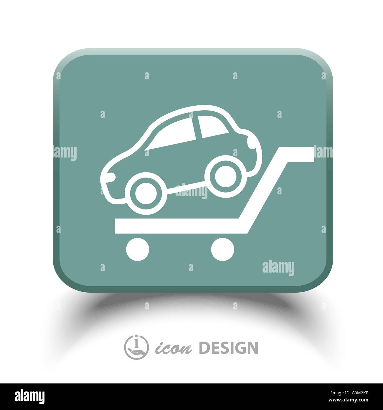car in hand icon Stock Vector Image & Art - Alamy