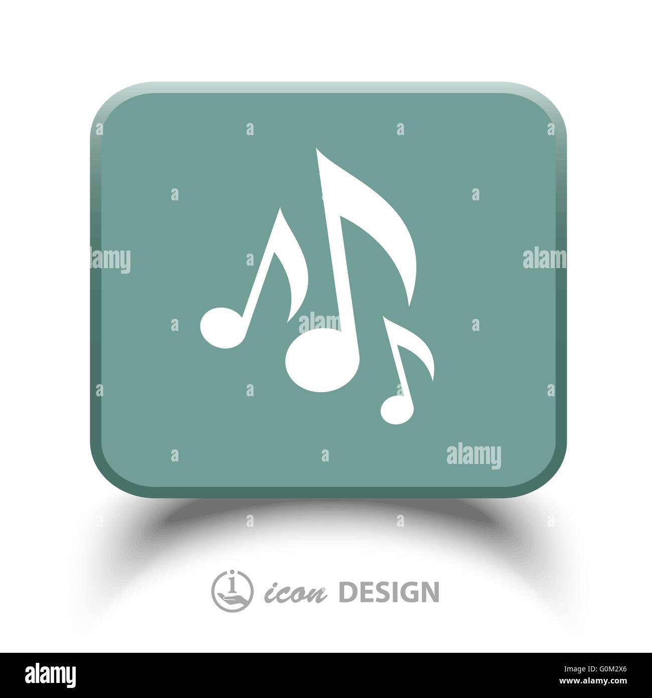 music note icon Stock Vector Image & Art - Alamy