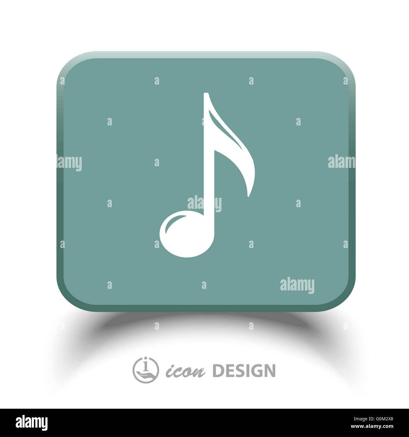music note icon Stock Vector Image & Art - Alamy