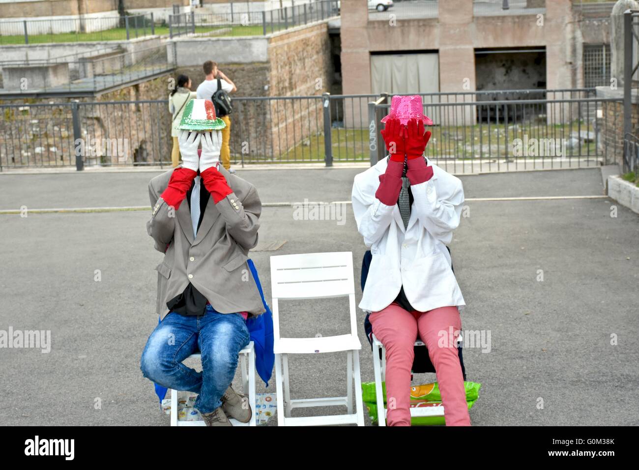 Street Mimes Stock Photos & Street Mimes Stock Images - Alamy