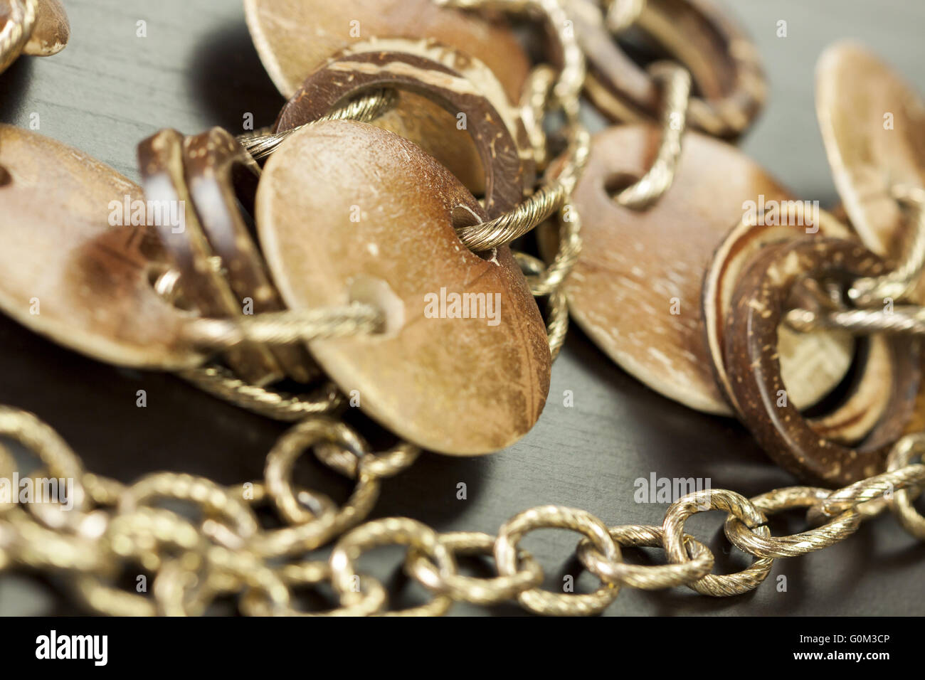 Scratched and tarnished old silver jewellery Stock Photo - Alamy
