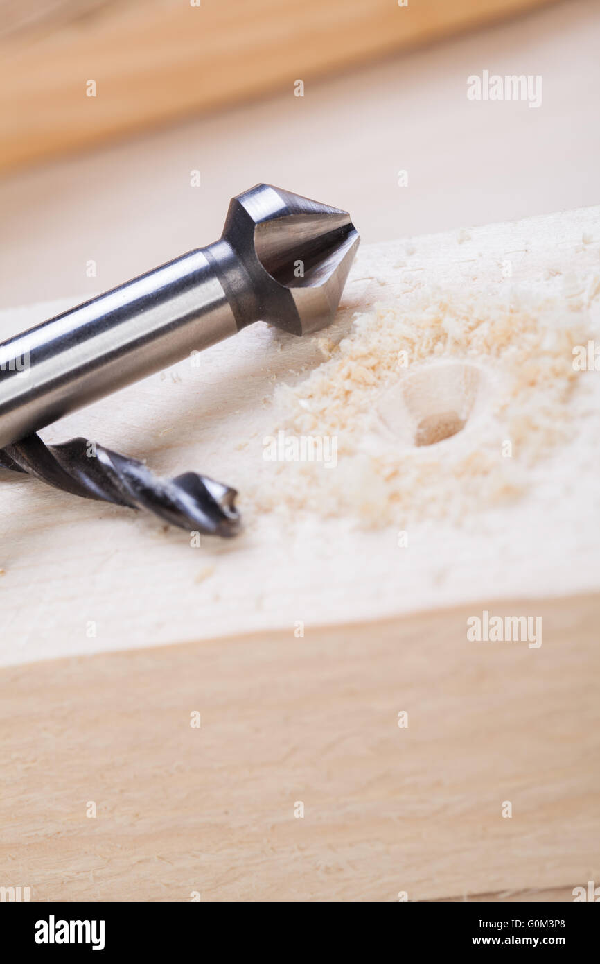 Battery operated hand drill and bit Stock Photo - Alamy