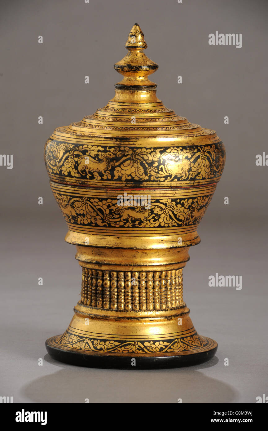Offers rice container of Burma Stock Photo - Alamy