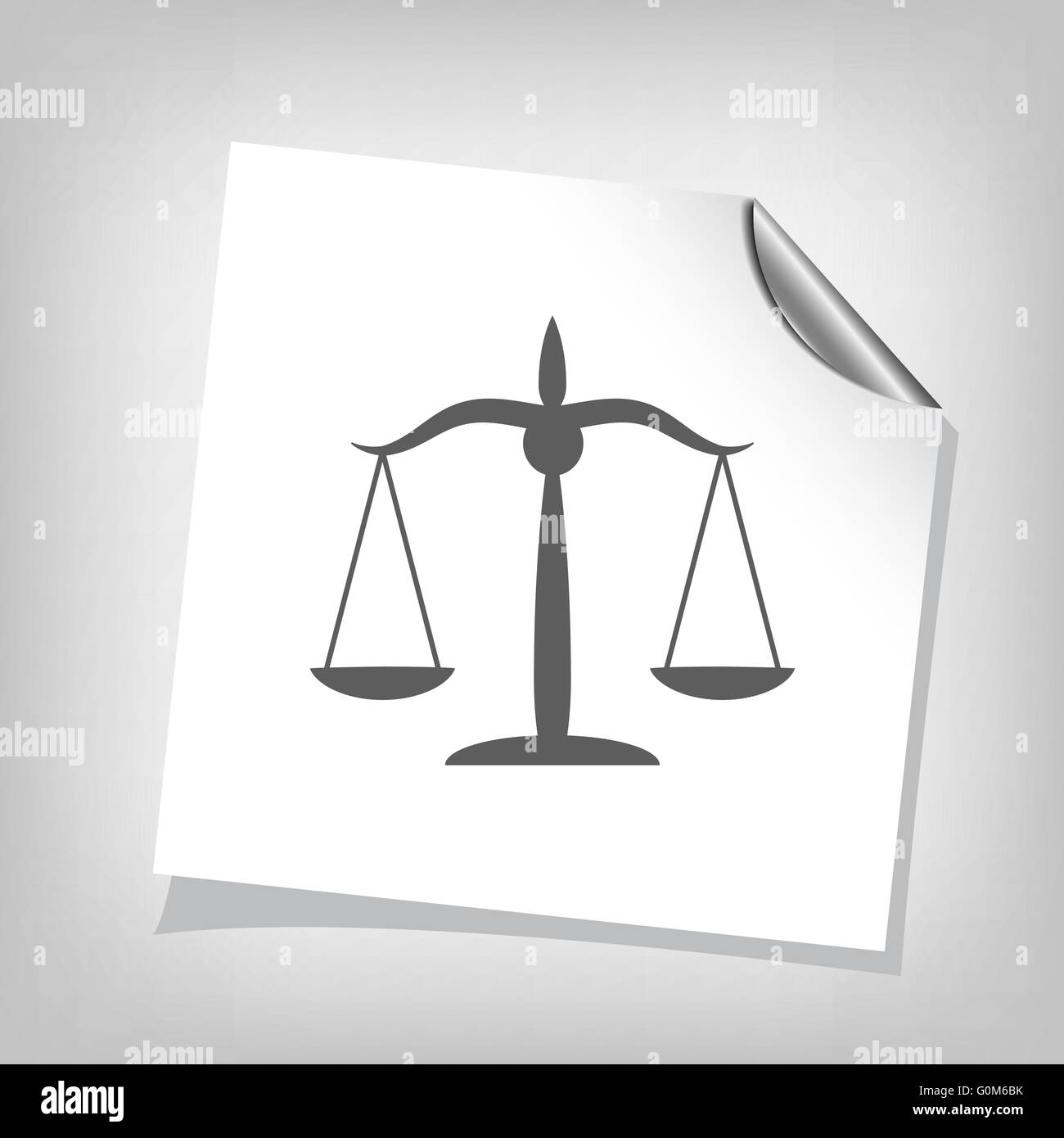 justice scales icon Stock Vector Image & Art - Alamy