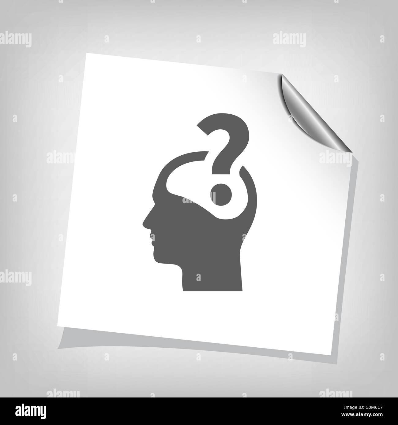 question mark and man icon Stock Vector Image & Art - Alamy