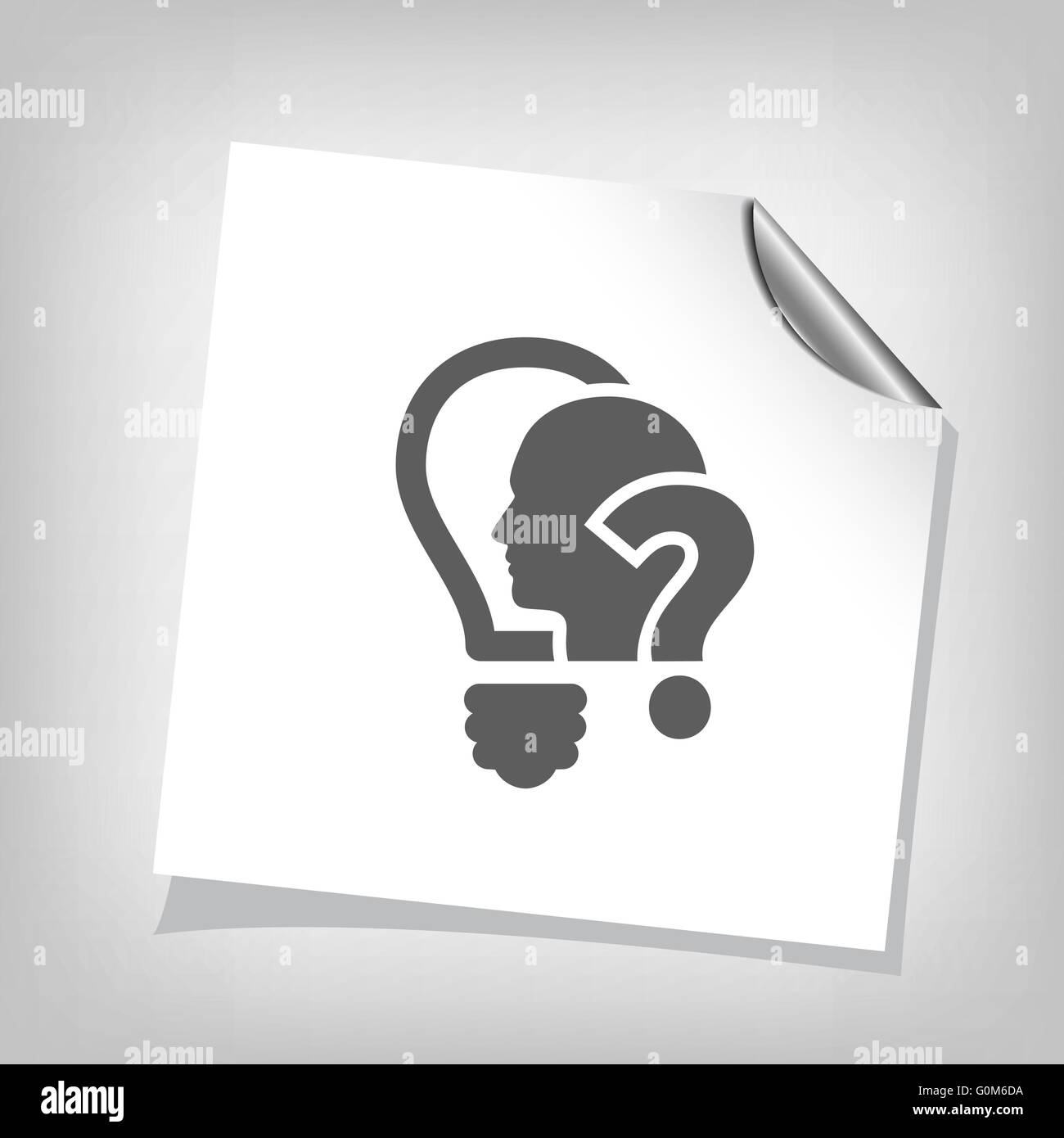 question mark and man icon Stock Vector Image & Art - Alamy