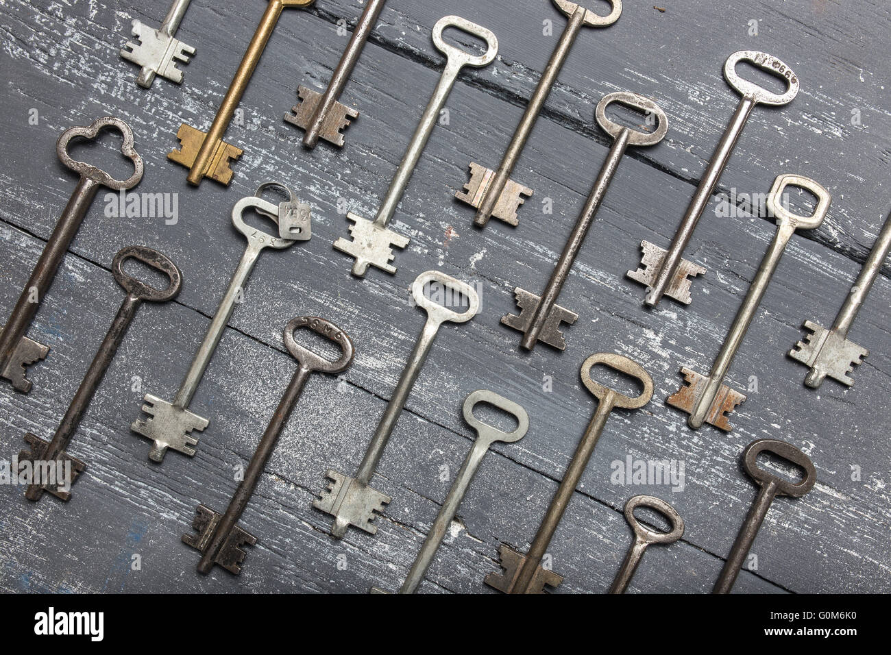 Old decorative keys hi-res stock photography and images - Alamy