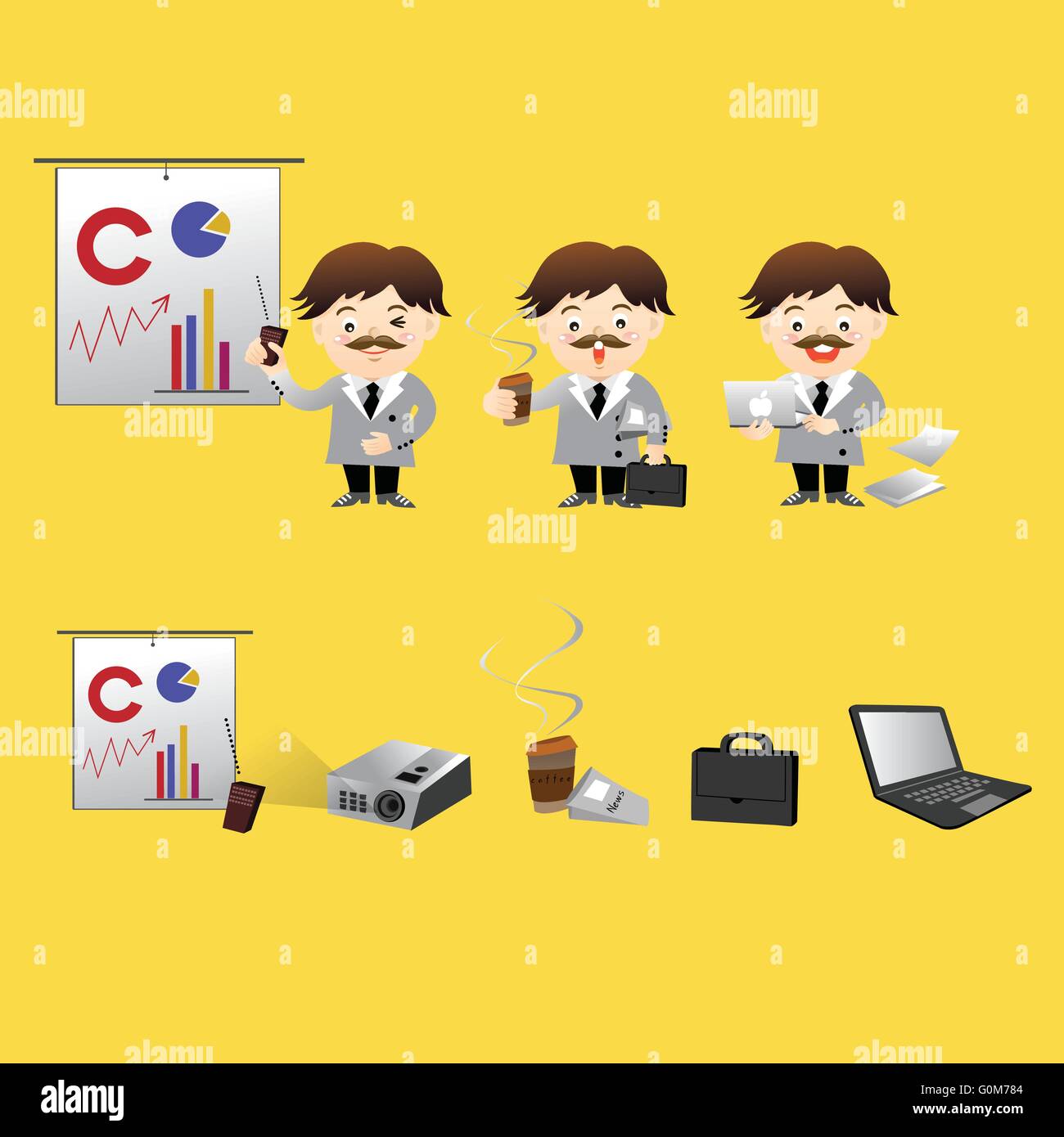 Daily job Stock Vector Images - Alamy