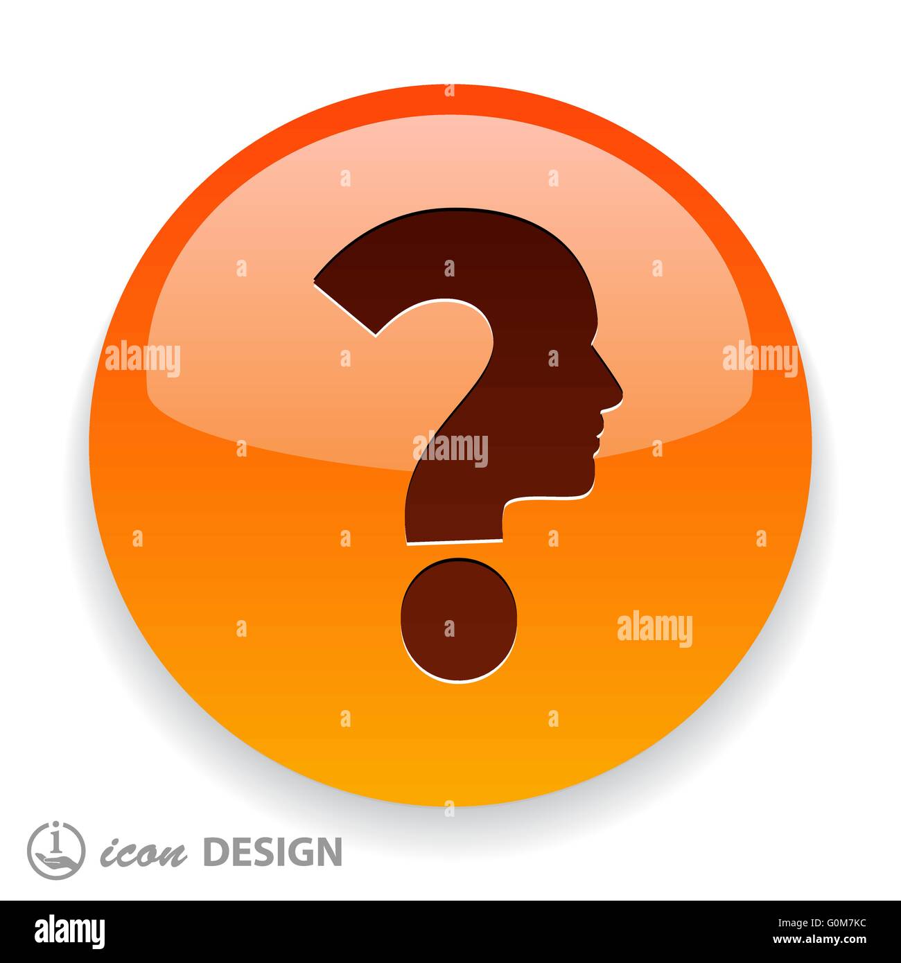 question mark and man icon Stock Vector Image & Art - Alamy