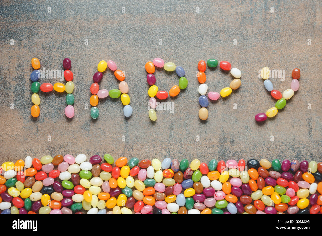 Happy word High Resolution Stock Photography and Images - Alamy