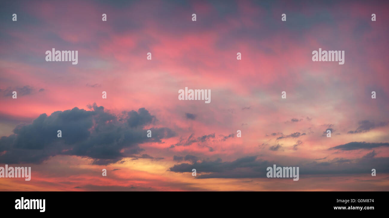 Colorful clouds hi-res stock photography and images - Alamy