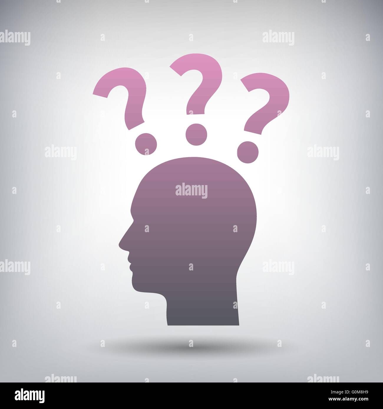 question mark and man icon Stock Vector Image & Art - Alamy