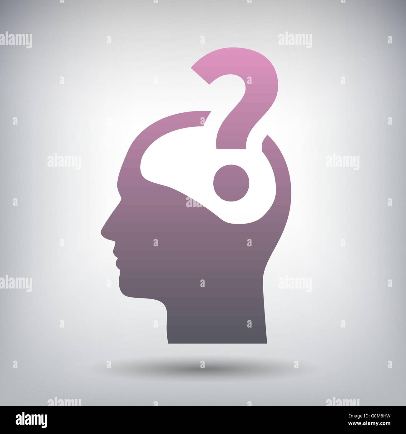 question mark and man icon Stock Vector Image & Art - Alamy