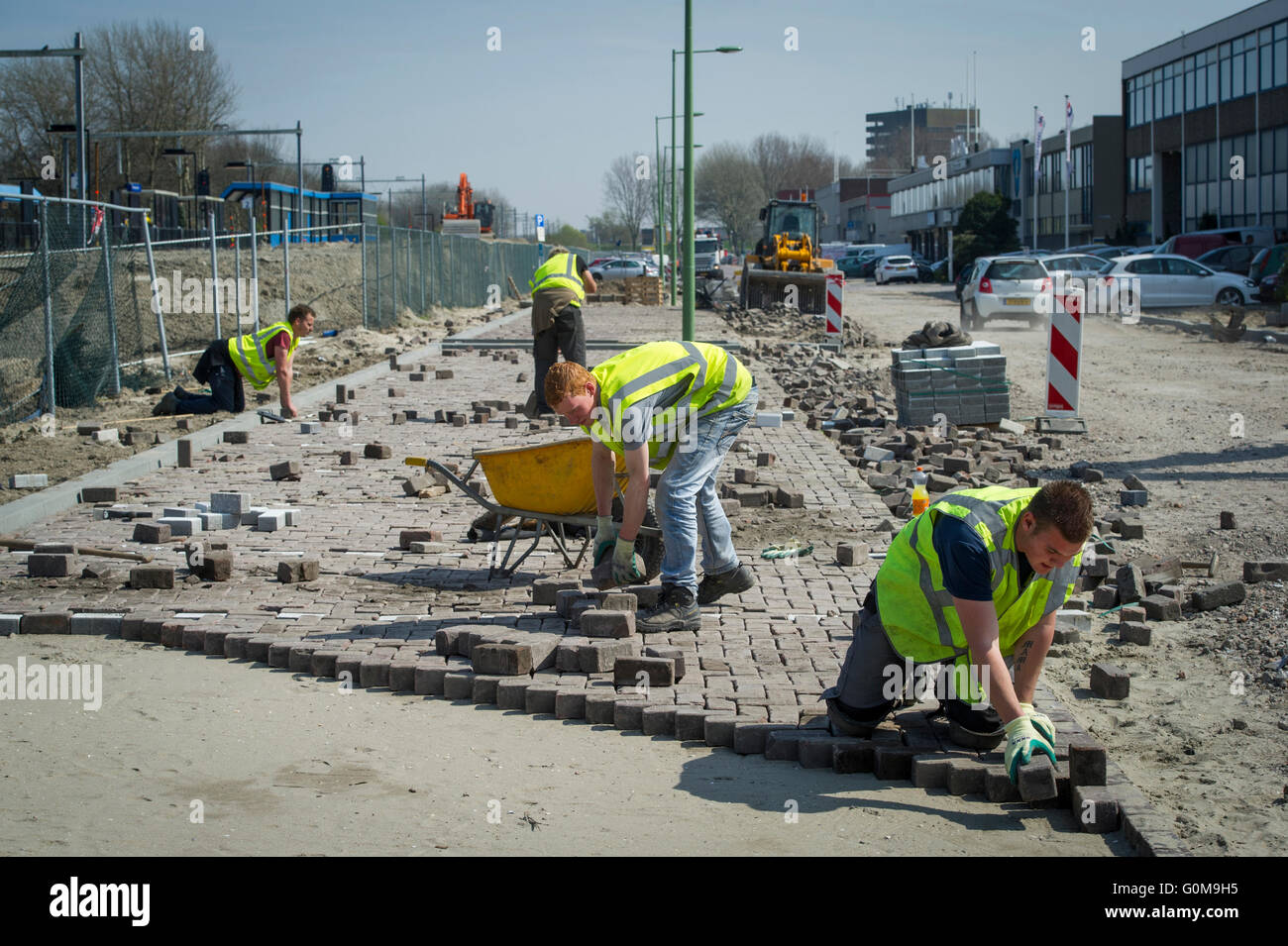Roadworkers hi-res stock photography and images - Alamy