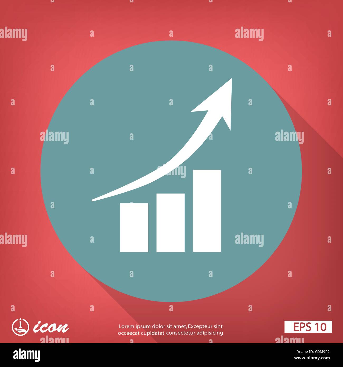 Pictograph of graph Stock Vector Image & Art - Alamy