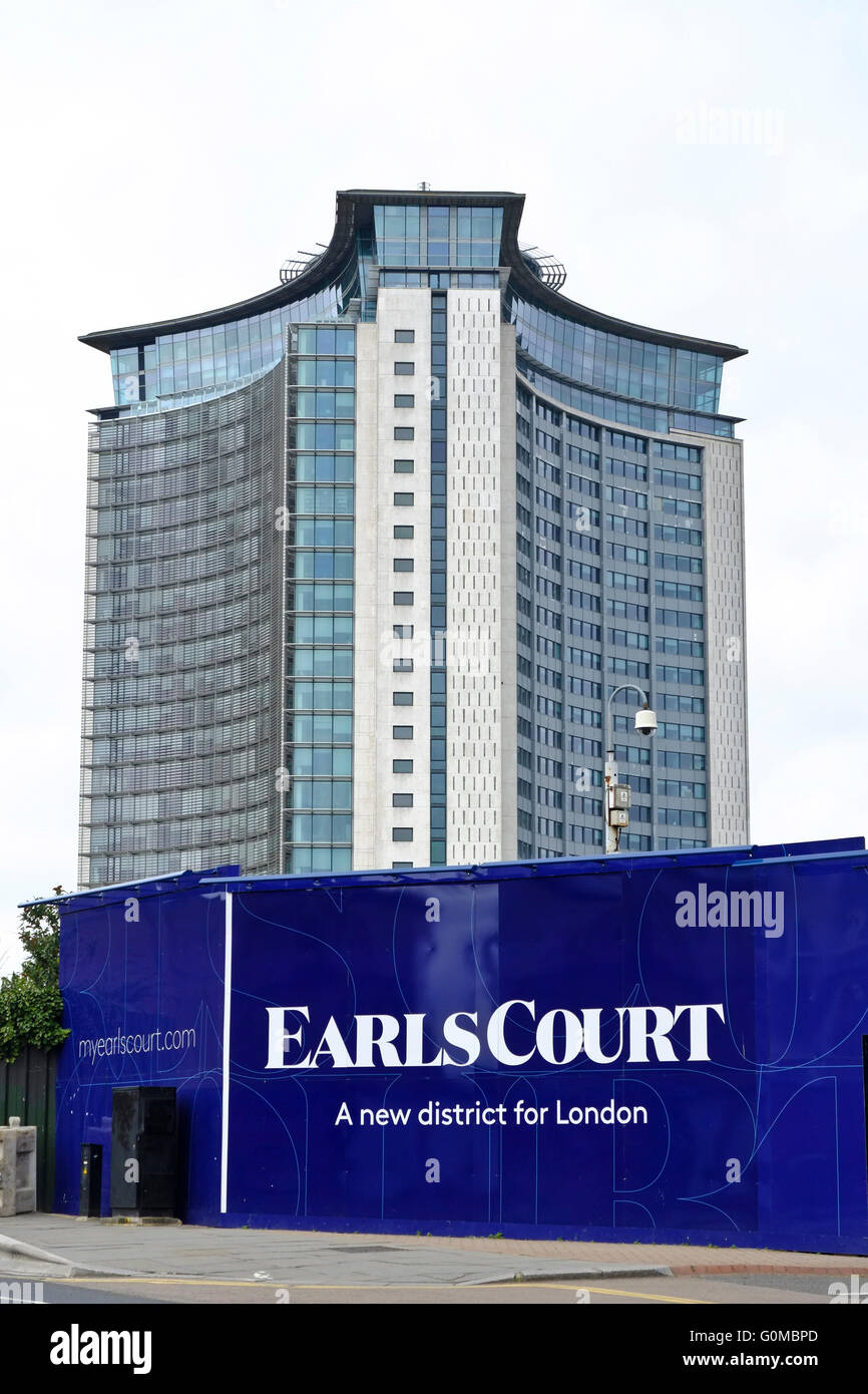 Earls Court Redevelopment Stock Photo - Alamy