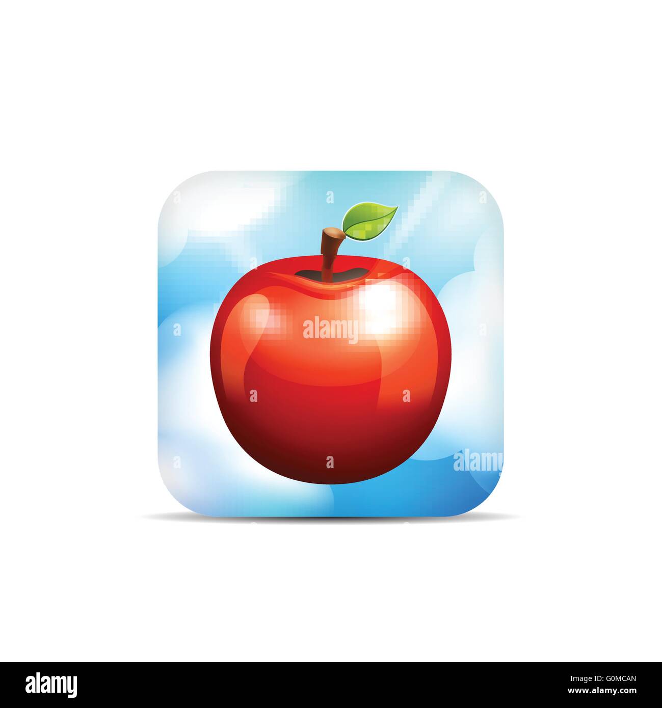 Sky app icon Stock Vector Images - Alamy