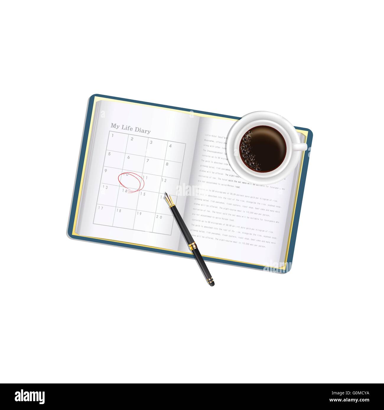 Real coffee Stock Vector Images - Alamy