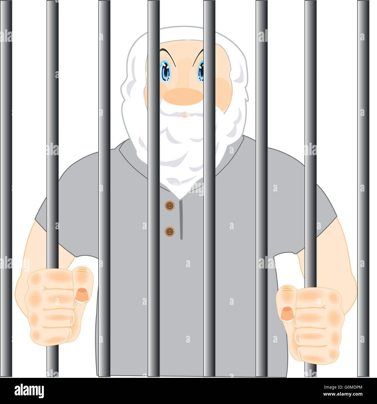 Persons in prison Stock Vector Image & Art - Alamy