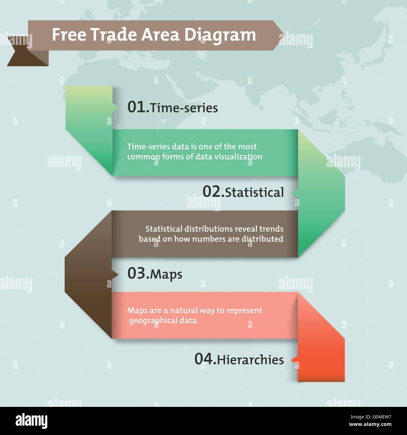 World trade infographic Stock Vector Images - Alamy