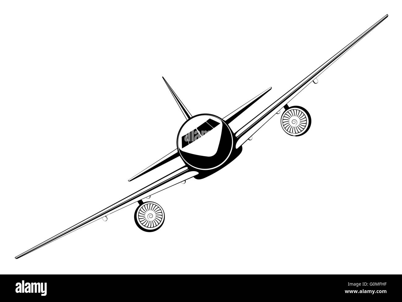 Large front engine Stock Vector Images - Alamy