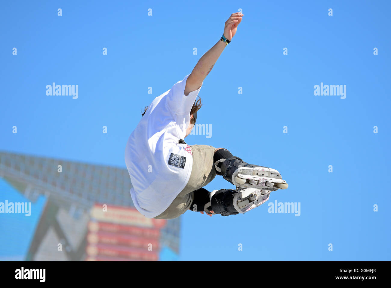 Inline skating freestyle hi-res stock photography and images - Alamy