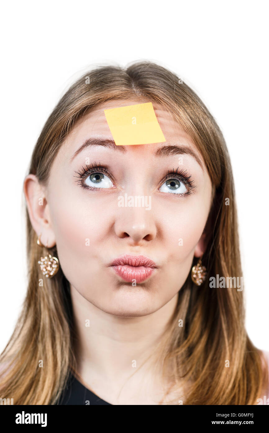 Confused woman hi-res stock photography and images - Alamy
