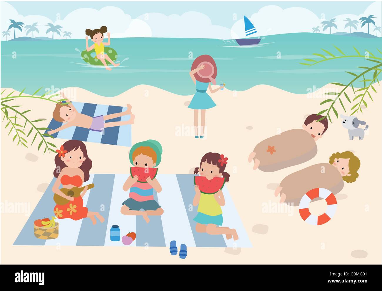 Overseas Stock Vector Images - Alamy