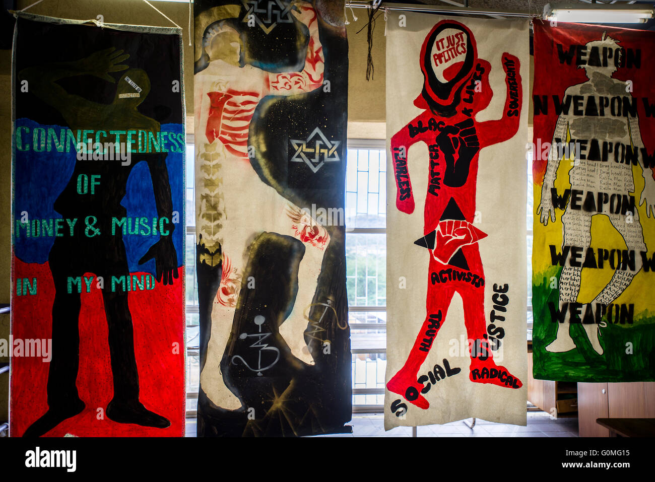 Students’ artworks in the Studio of Visual and Performing Arts in the ...