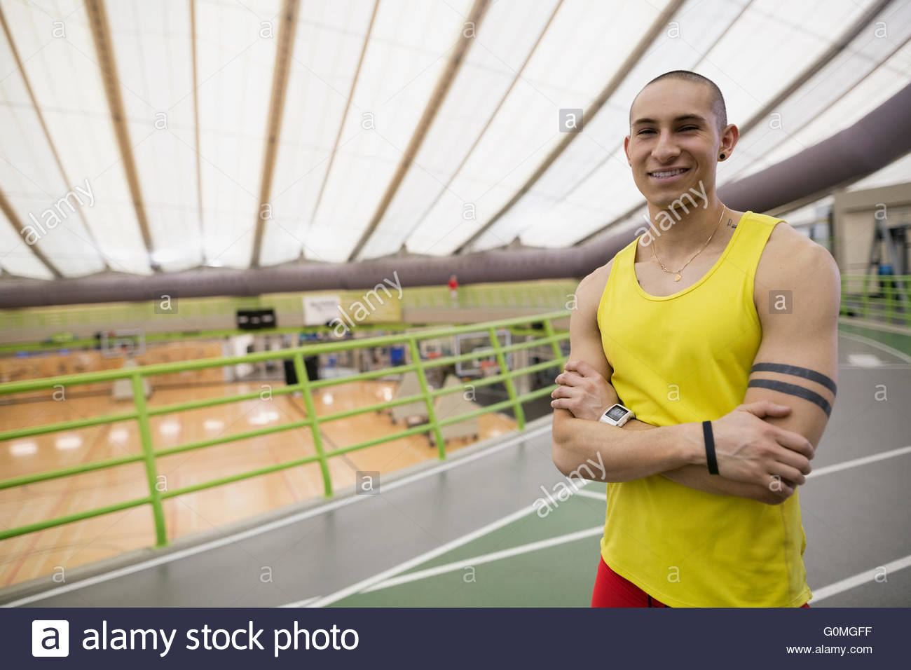 American track runner hi-res stock photography and images - Alamy