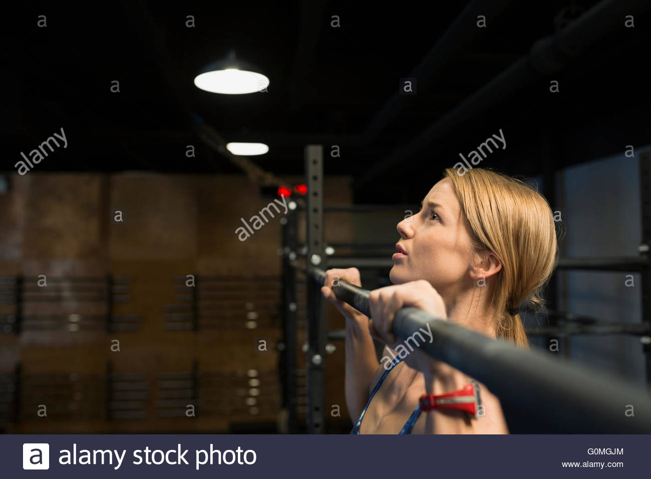 Chin ups, exercise hi-res stock photography and images - Alamy
