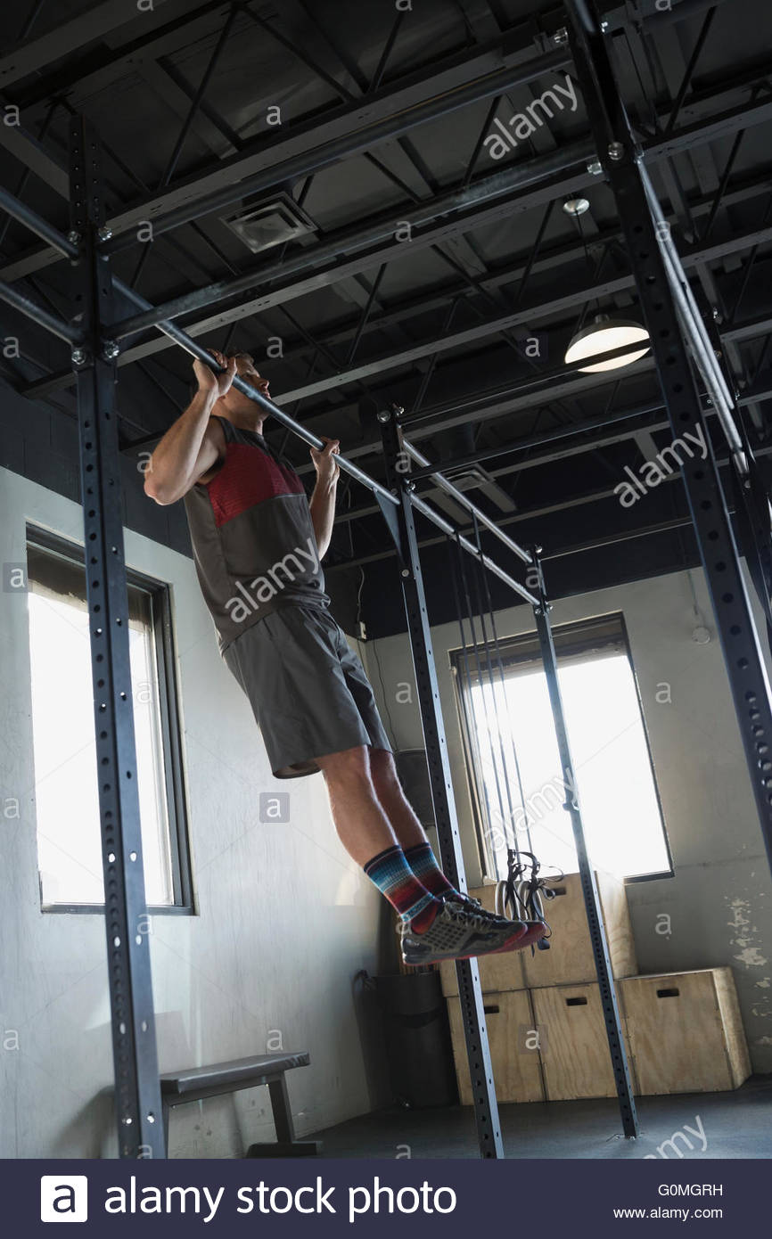 Chin Ups Stock Photos & Chin Ups Stock Images - Alamy