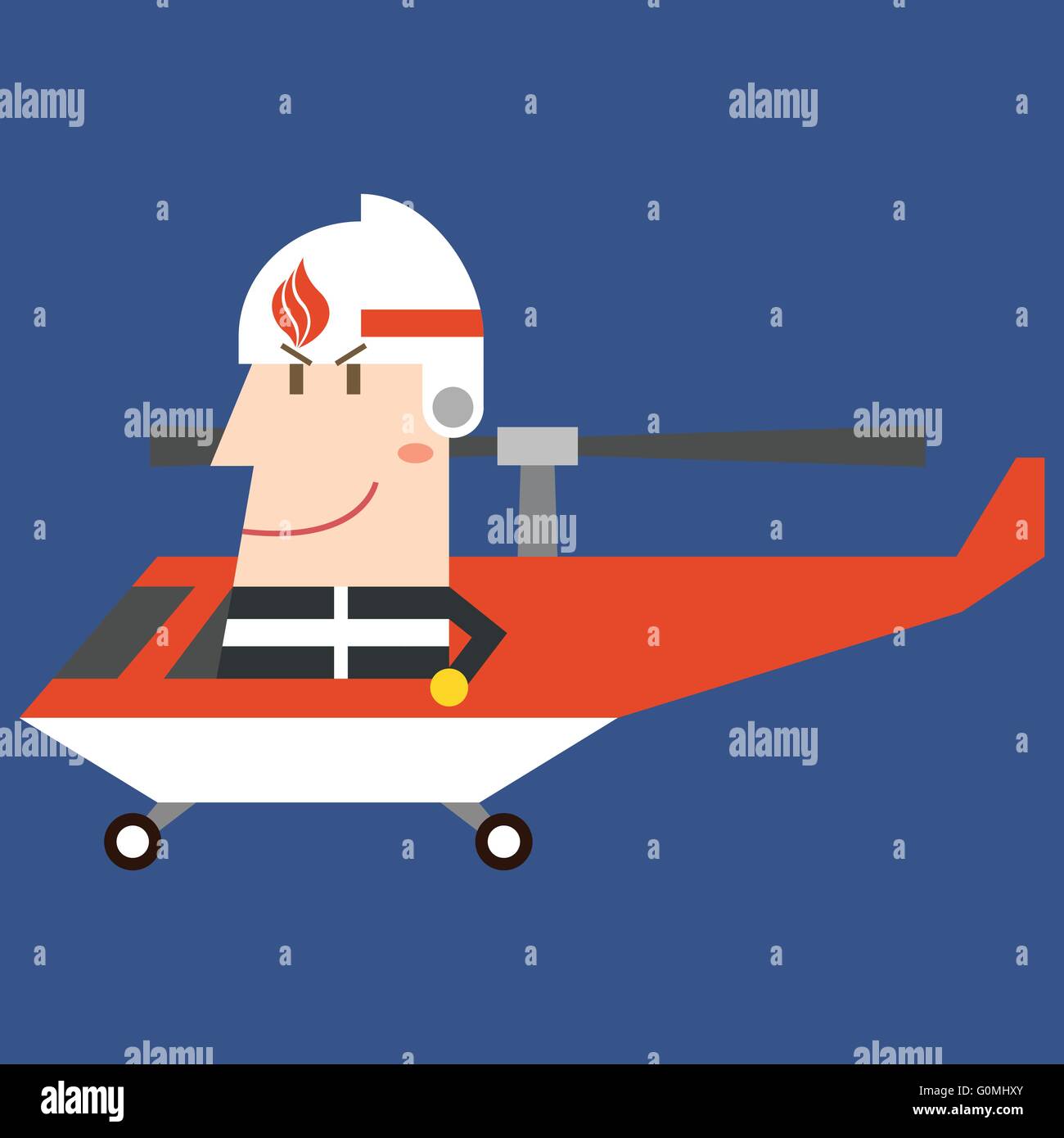 Fireman station Stock Vector Images - Alamy