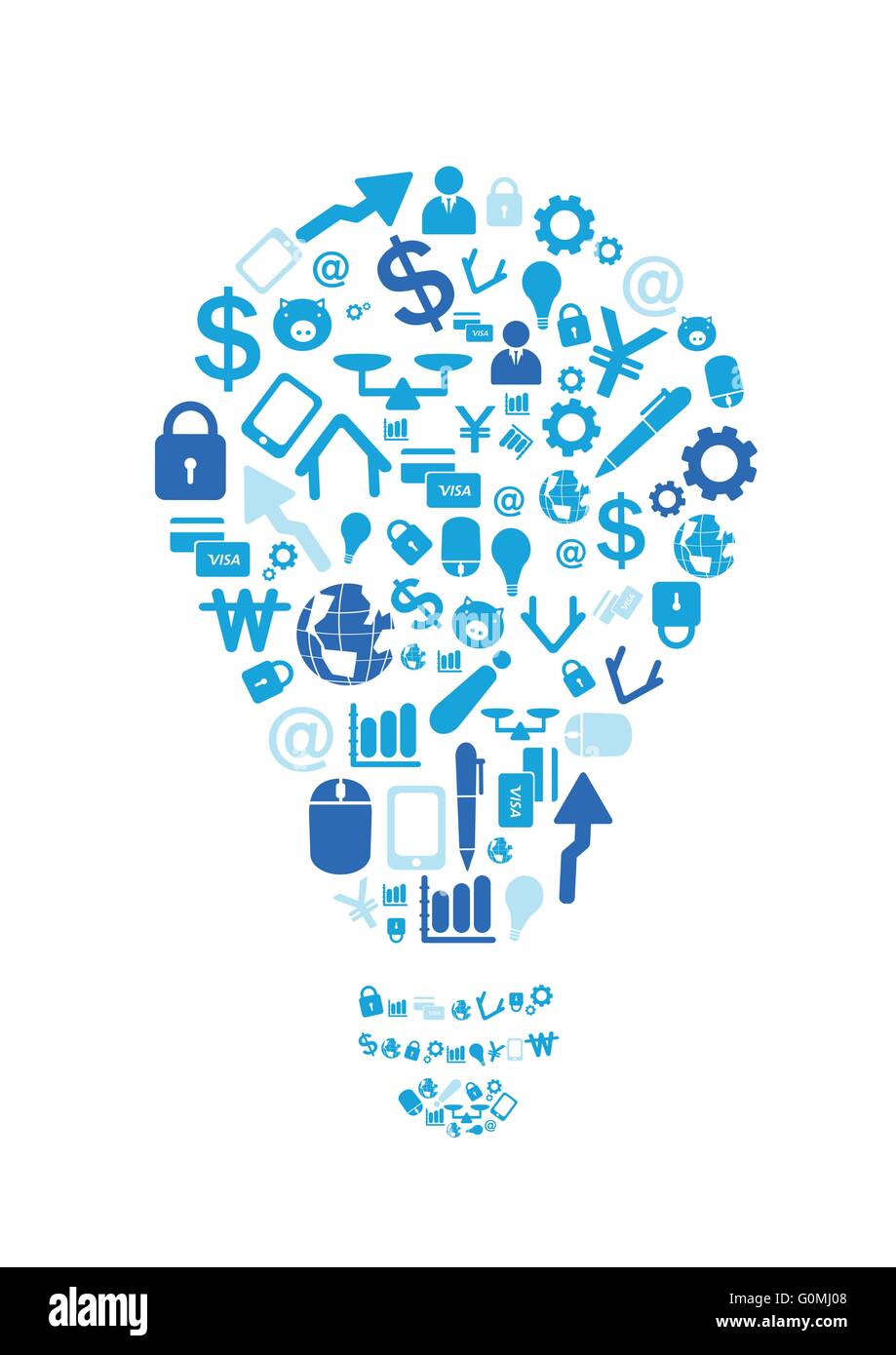 Illust visual Stock Vector Images - Alamy