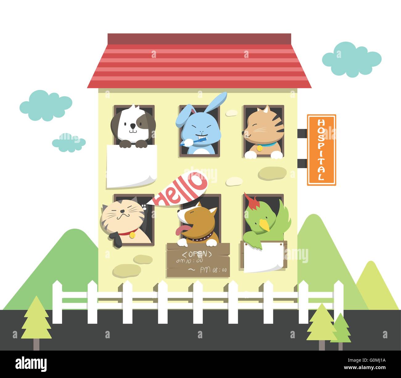 Illust visual Stock Vector Images - Alamy