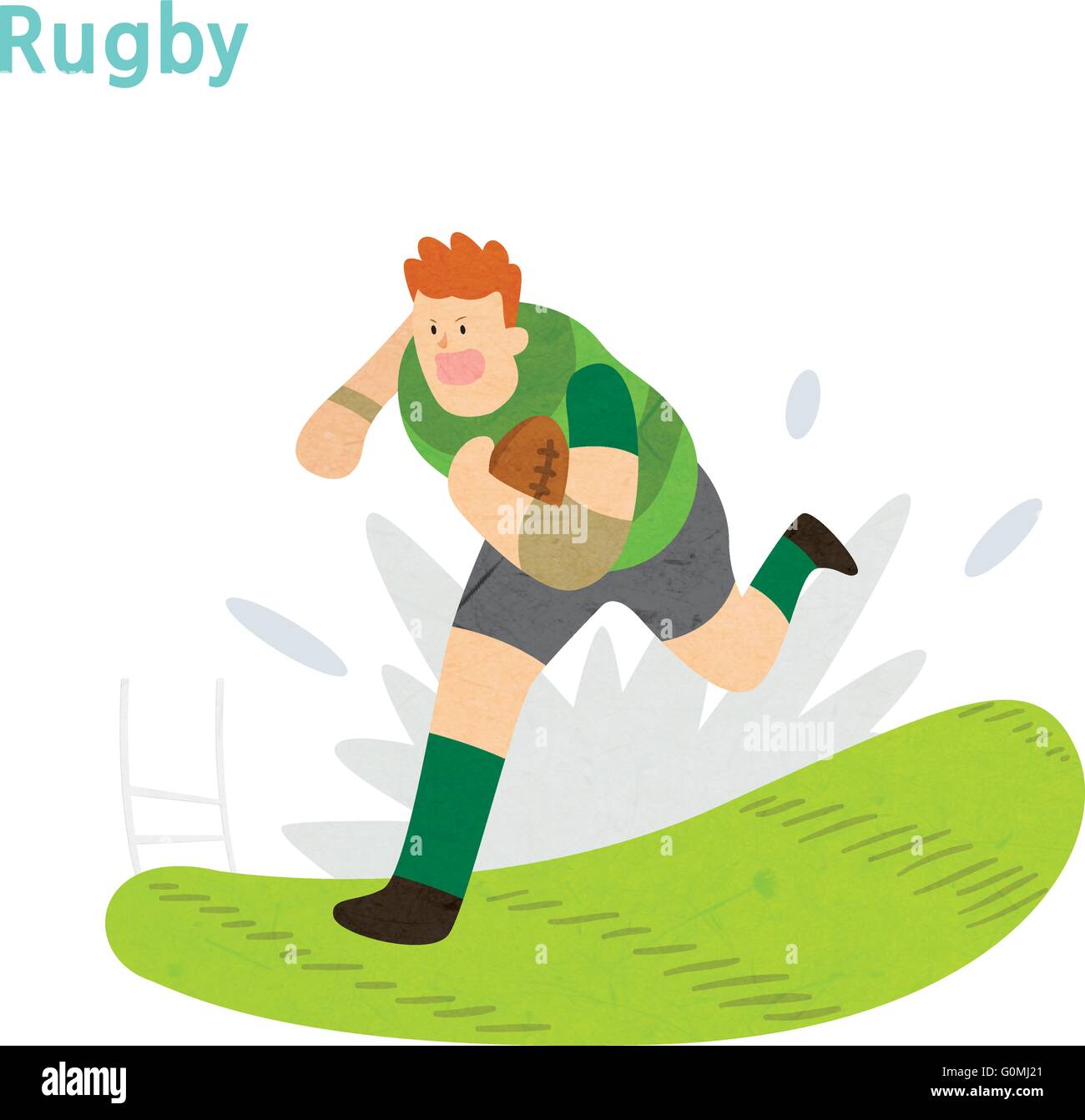 Olympic Rugby Stock Vector Images - Alamy