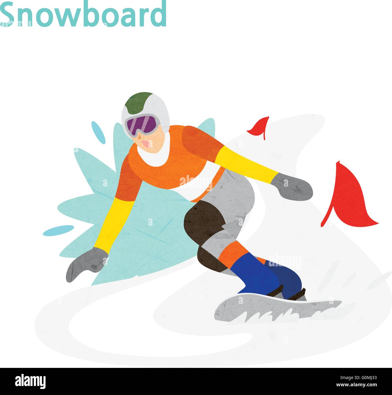 Winter olympic flag Stock Vector Images - Alamy