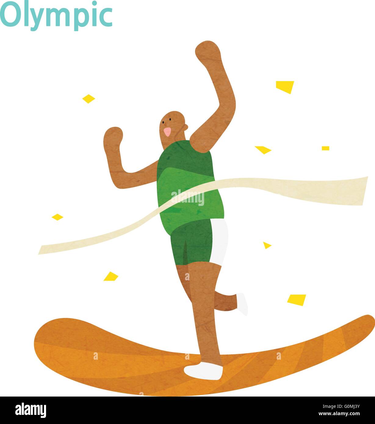 Olympic marathon Stock Vector Images - Alamy