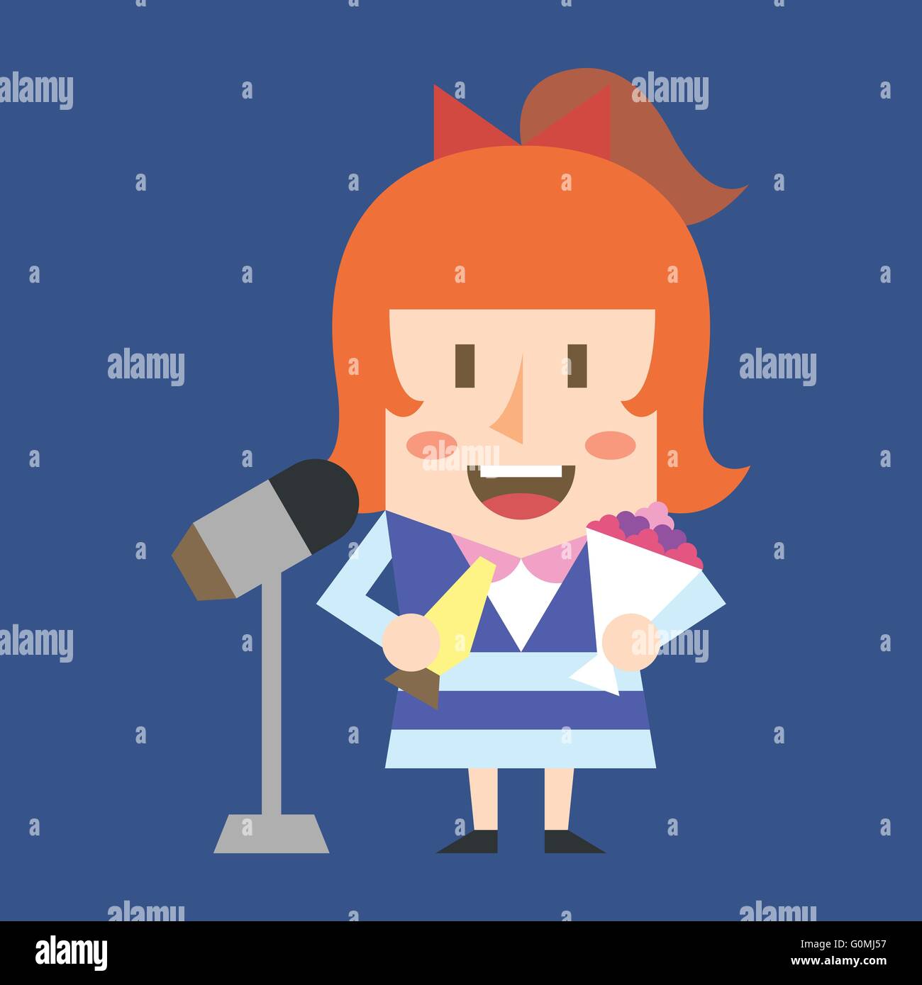 Entertainer Stock Vector Images - Alamy